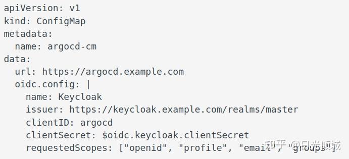 argocd集成keycloak - 知乎