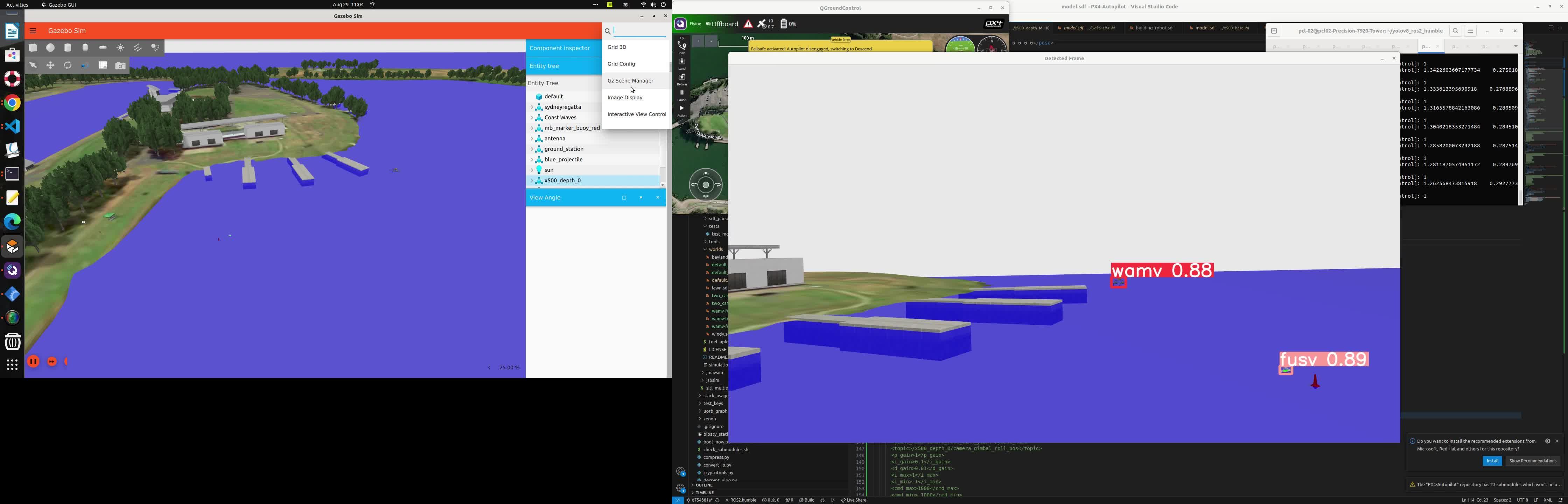 Gazebo环境下开源UAV与USV联合仿真平台 - 知乎