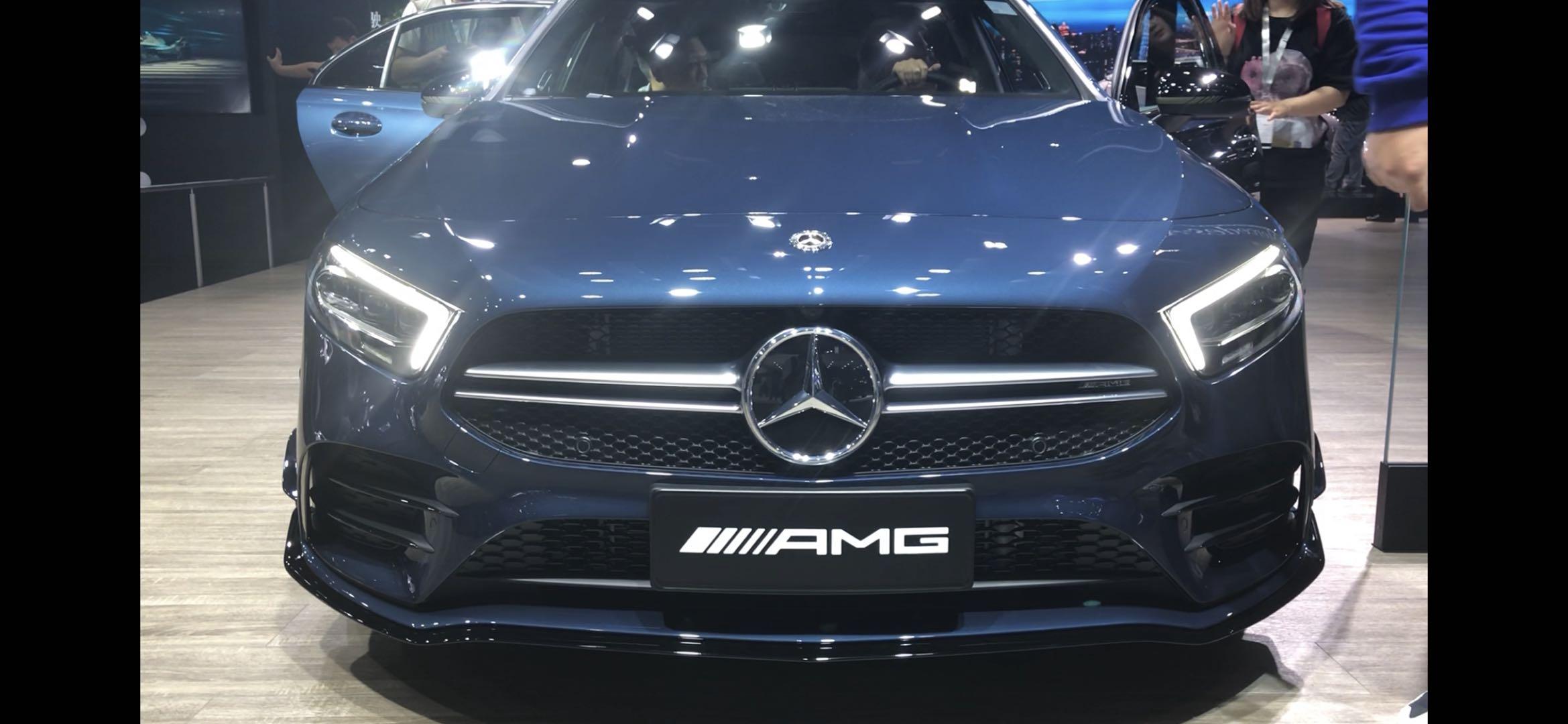 2019广州车展：国产加长的40万性能车，奔驰AMG A35L - 知乎