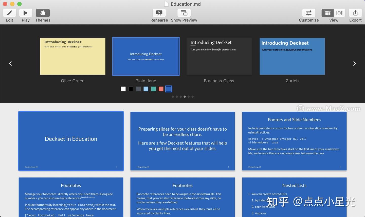 Deckset for Mac(MD文档转幻灯片软件) - 知乎