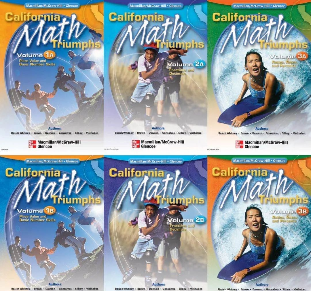 加州数学教材 McGraw-Hill California Math Triumphs - 知乎