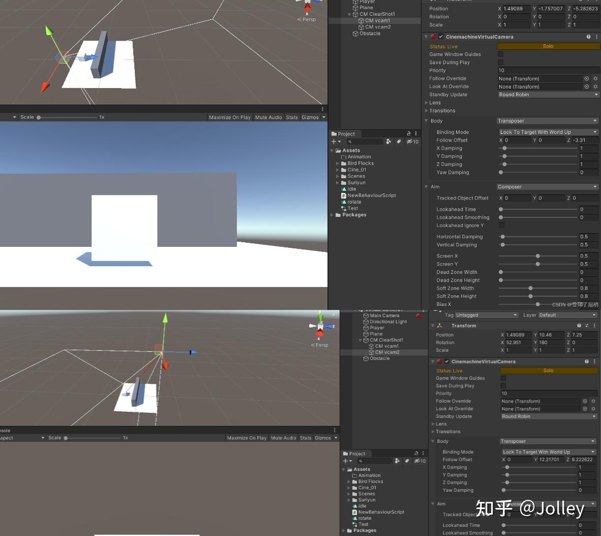 Unity3d Cinemachine篇（五）— ClearShot - 知乎