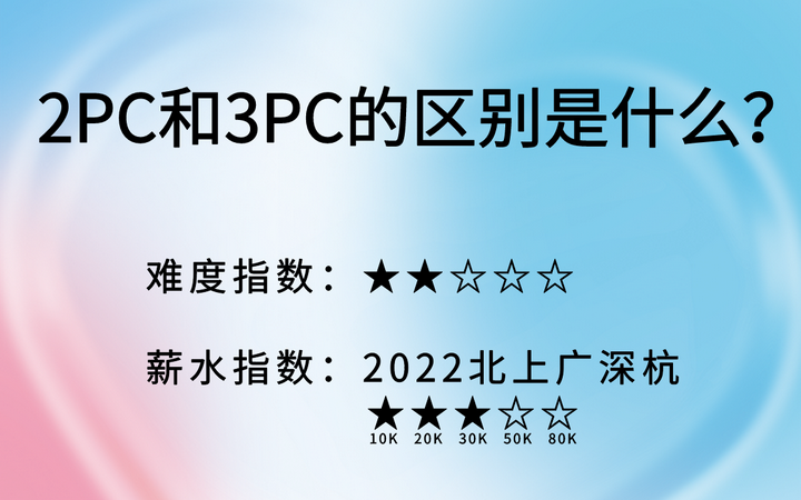 【5分钟背八股】60：2PC和3PC的区别是什么？ - 知乎
