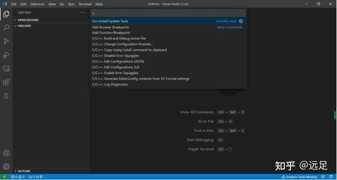 Vscode配置安装Golang开发环境 - 知乎