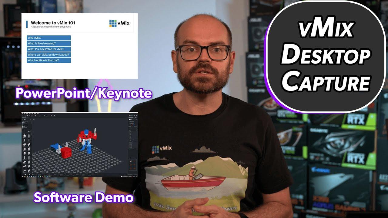 vMix官方教程：如何使用vMix Desktop Capture桌面采集程序 - 知乎