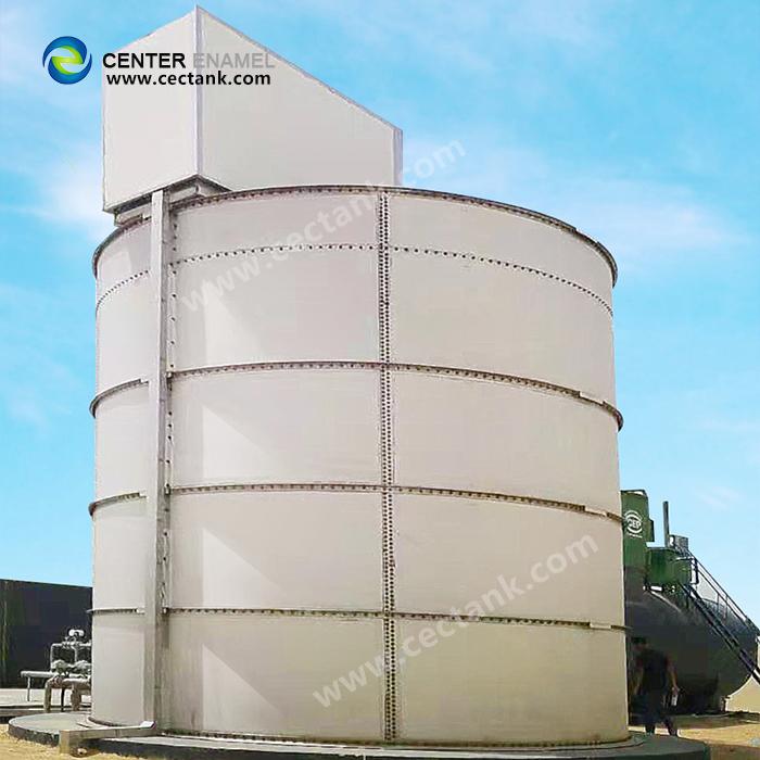 Glass Fused To Steel Anaerobic Digester Tank For Wastewater Treatment ...