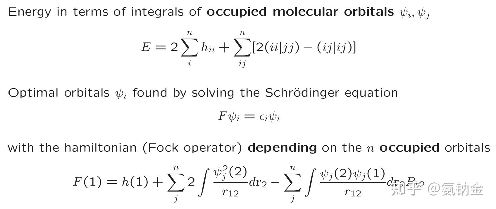 Hartree近似的来源、意义与内涵是什么？ - 知乎