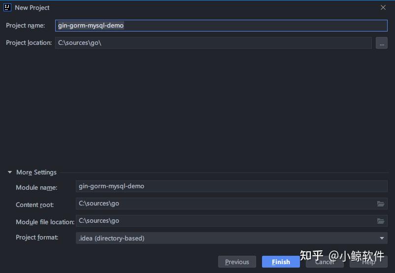 go v1.18.3 + gin v1.9.0 + gorm v1.24.6 + mysql v1.4.7 + idea 示例 - 知乎