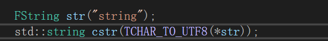 UE4 std::string 转FString - 知乎