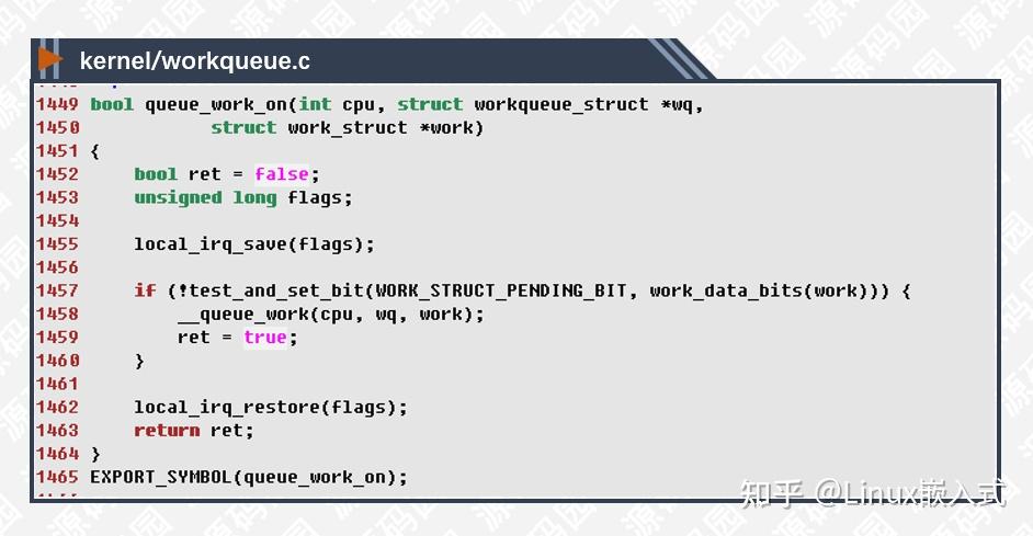 讲解Linux内核工作队列workqueue源码分析 - 知乎