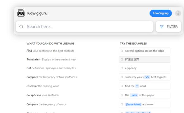 译技术 | Ludwig：助你轻松拥有native speaker般的地道英文水平 - 知乎