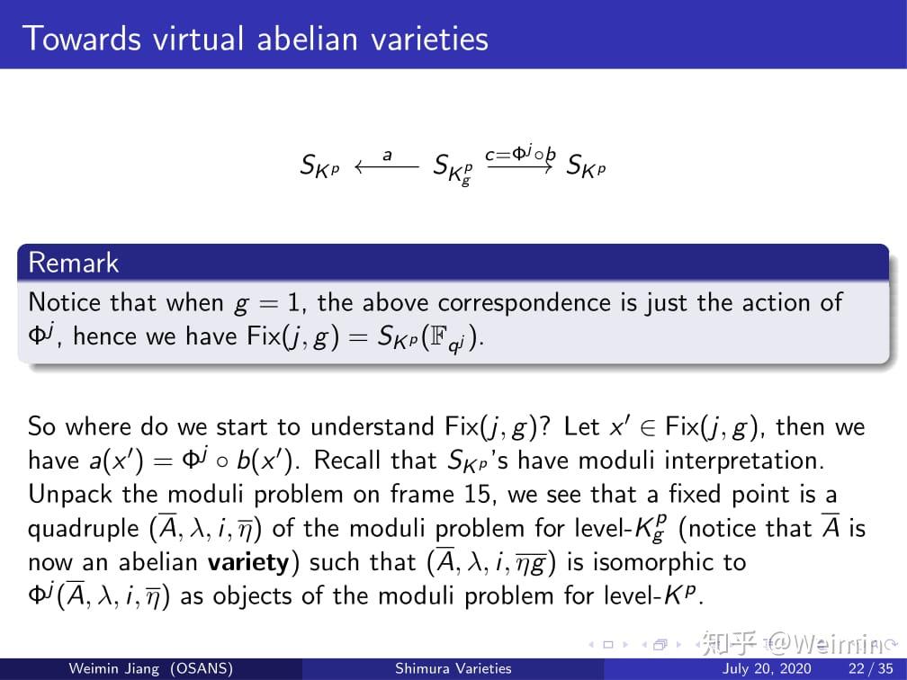 Shimura Varieties and Langlands-Kottwitz method - 知乎