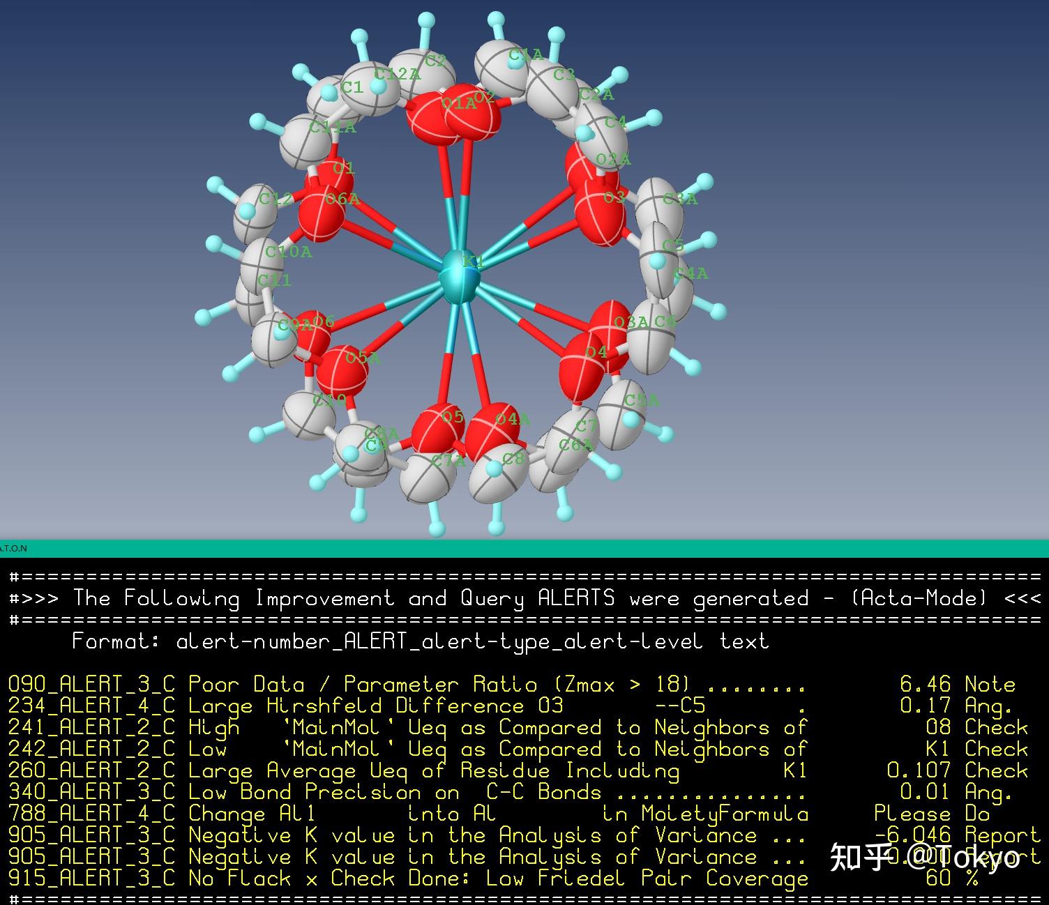 CheckCIF-B级警报PLAT340解决案例1 - 知乎