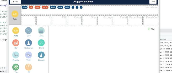esquisse: 快速可视化图形的 Rstudio 插件 - 知乎