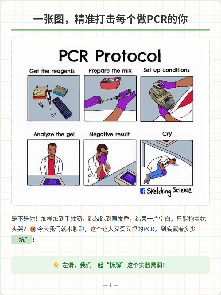 生科人的痛， PCR = Pipette, Cry, Repeat - 知乎