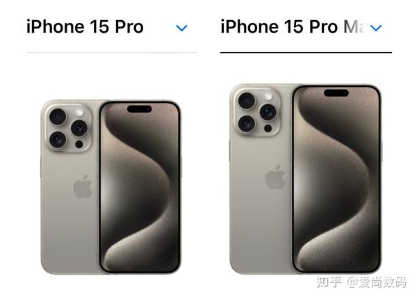苹果15Pro和15Promax怎么选?