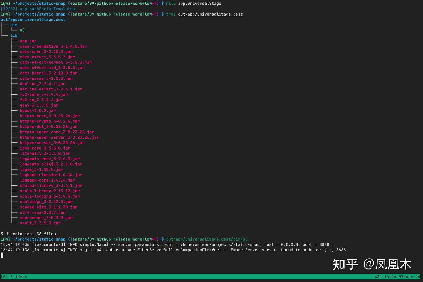 用 Scala 3 写一个静态文件服务 - 09: 构建 Github 发布工作流 - 知乎