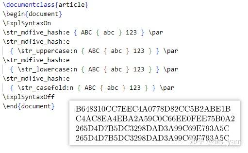 LaTeX3 系列教程之十三：字符串 - 知乎