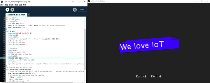 ADXL345+Arduino+Processing实现3D可视化交互 - 知乎