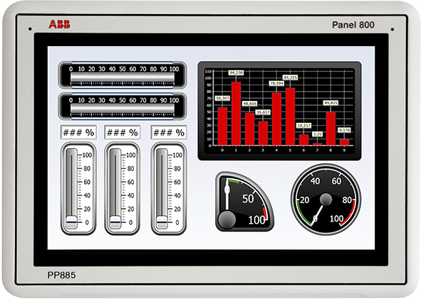 ABB操作屏PP885 3BSE069276R1功能键面板 PP800系列控制面板 - 知乎