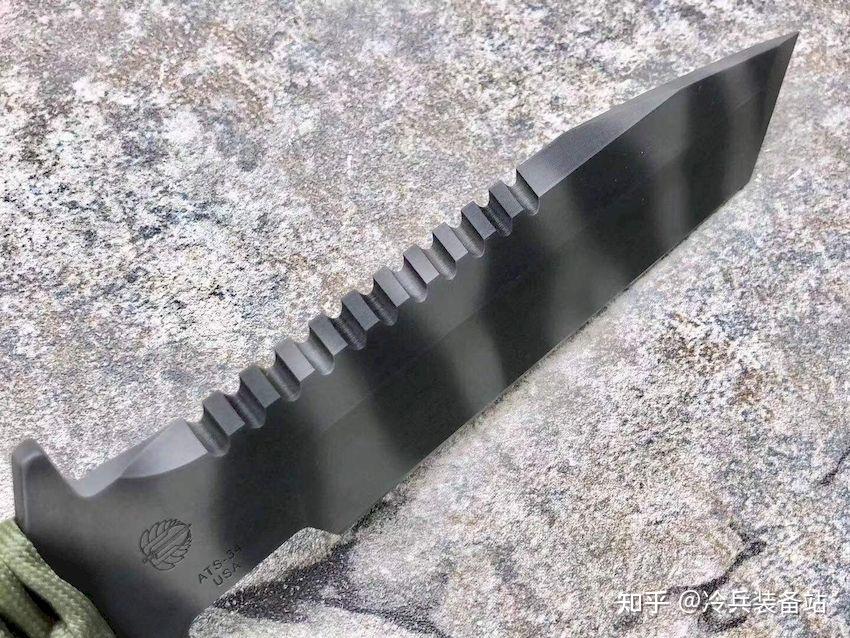 M.Strider 挺进者 BTSS 虎纹ATS-34刃材 军绿色绳柄 经典战术直 - 知乎