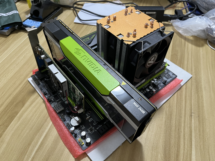 Tesla M40\P40 训练机组装与散热改造 - 知乎