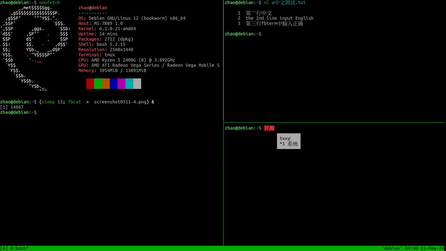 TTY （终端）下的字体、中文、图像和视频 - 知乎
