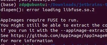 解决ubuntu安装toolbox失败的问题 dlopen(): error loading libfuse.so.2 - 知乎