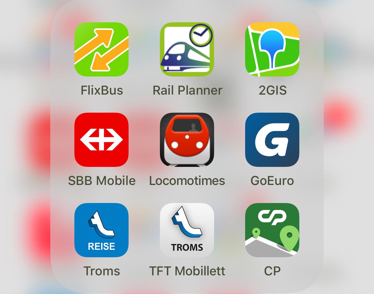 有没有欧洲铁路网相关的APP? - 知乎