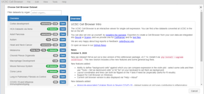 UCSC Cell Browser：可视化你的单细胞数据 - 知乎