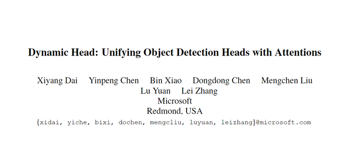 Paper精读｜袁路老师十问解析Dynamic Head - 知乎