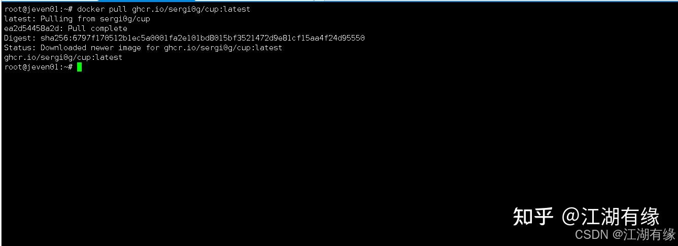 【Docker项目实战】使用Docker部署Cup容器镜像更新工具 - 知乎