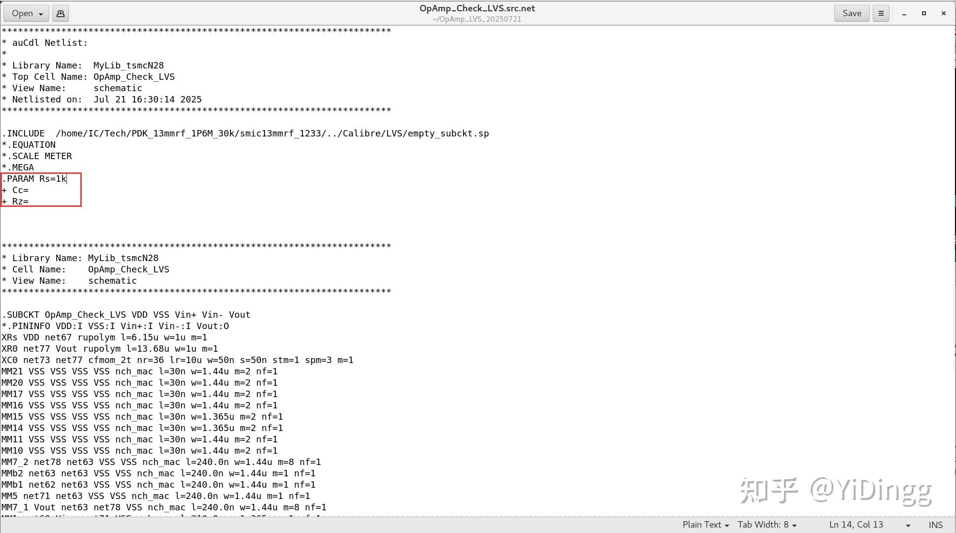Cadence Virtuoso 教程 (八)：台积电 28nm 版图设计示例——包括 Layout, DRC, LVS, PEX 和后仿 (Post-Simulation) - 知乎