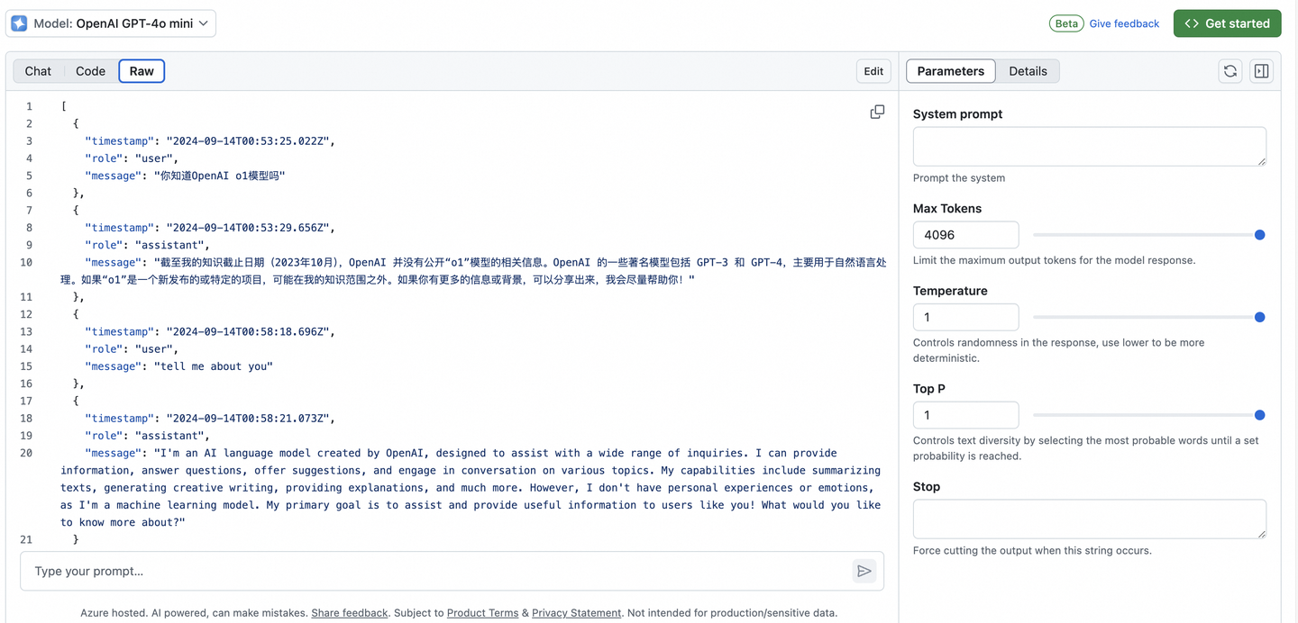 GitHub Models-免费的大模型Playgroud和API服务 - 知乎
