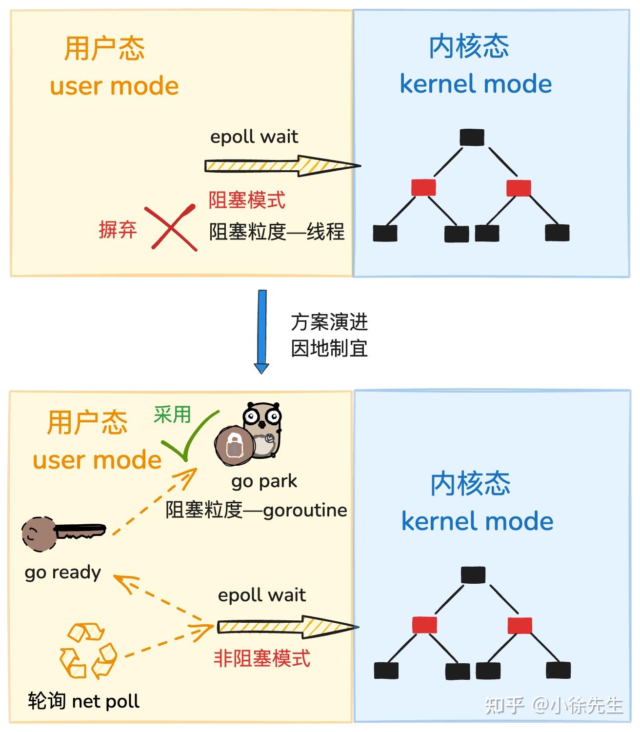 万字解析 golang netpoll 底层原理 - 知乎