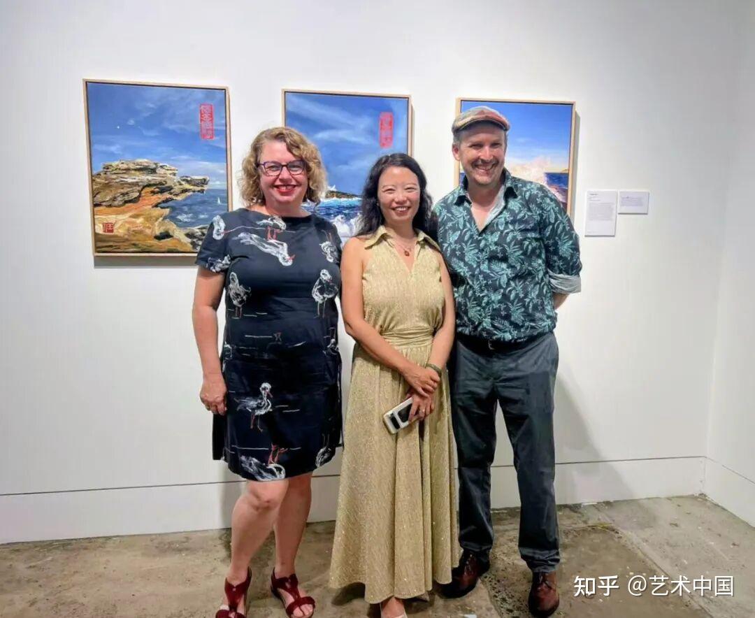 任静敏（Jingmin Ren）悉尼邦迪阁展出《心印流年 – Bondi系列》：东方哲学与海岸能量 - 知乎