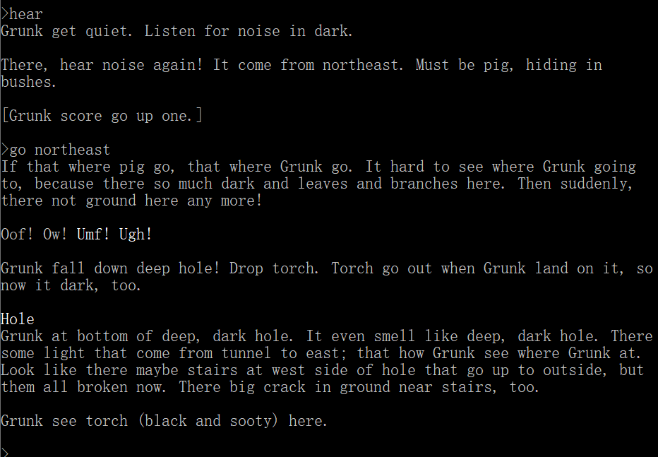 Interactive fiction（文字游戏/互动小说）的鼻祖——Parser-based IF（文本解析式互动小说 ） - 知乎