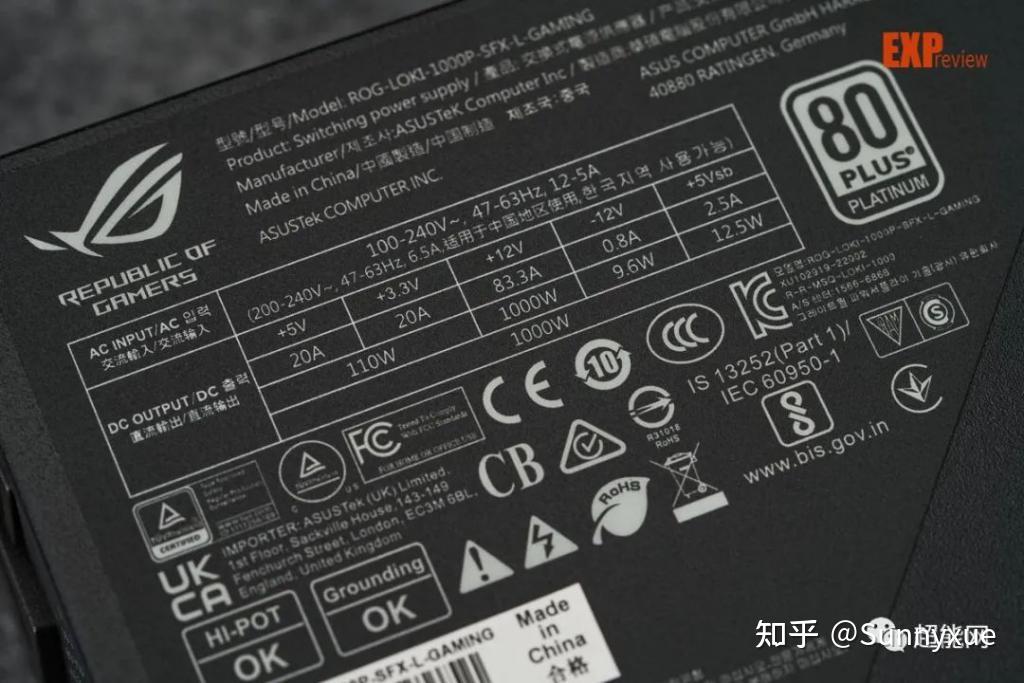 rog 电源洛基 1200 W 白金电源的性能怎么样？ - 知乎