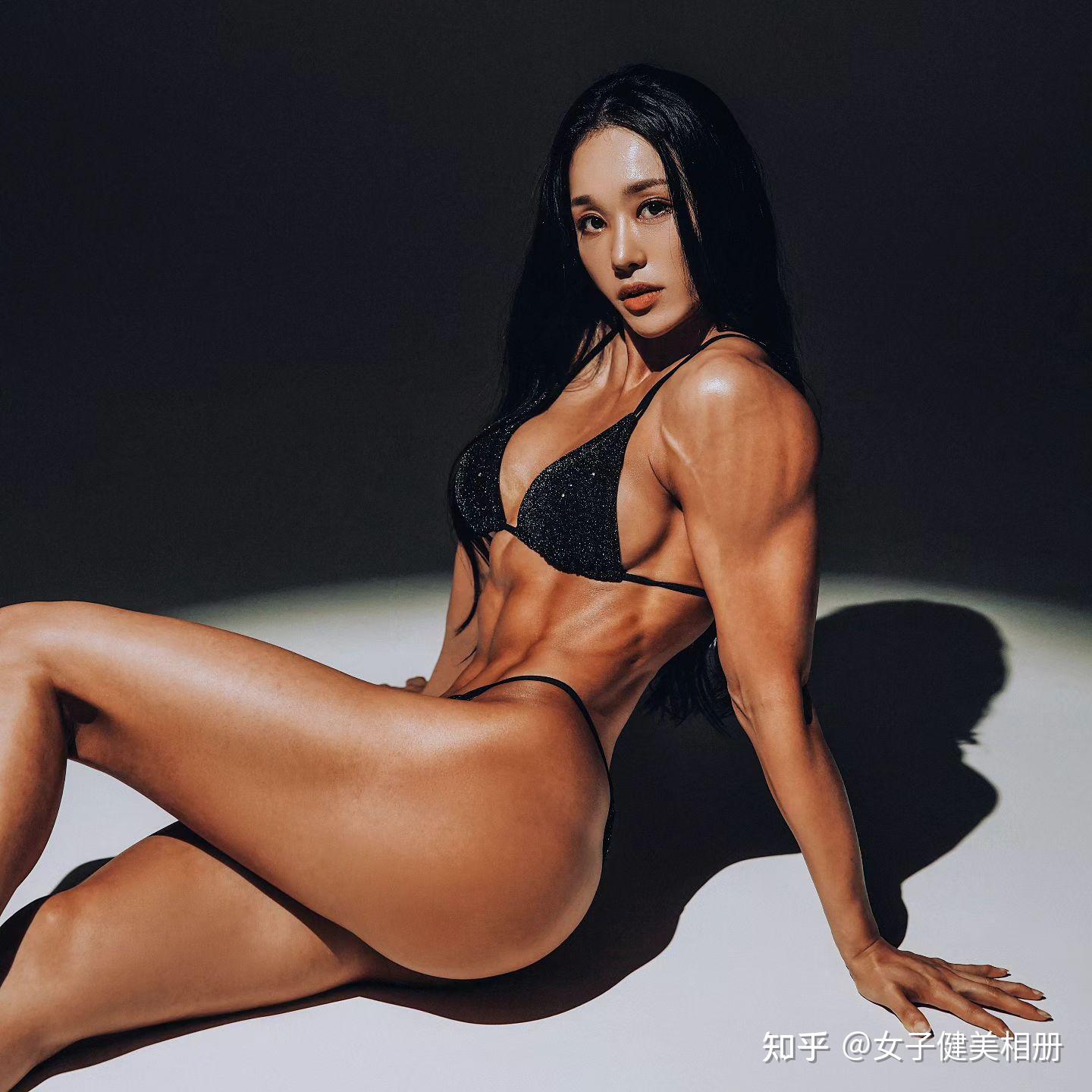 火辣妖娆的肌肉尤物！性感到爆的韩国健身美娇娘---Han Sol - 知乎