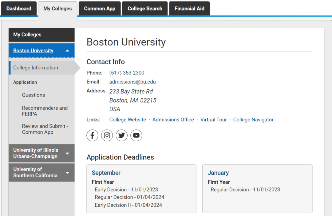 手把手教你填写美本申请系统Common Application（2024Fall） - 知乎