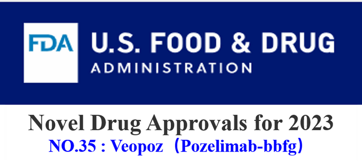 2023年FDA批准再生元新一代C5补体抑制剂Veopoz（Pozelimab-bbfg）-专门治疗极其罕见的CHAPLE病 - 知乎
