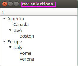 Qt Model View TreeView及对应Model - 知乎