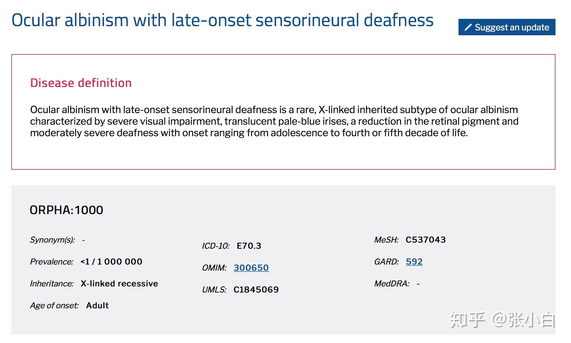 Orpha.Net 爬虫 - 知乎