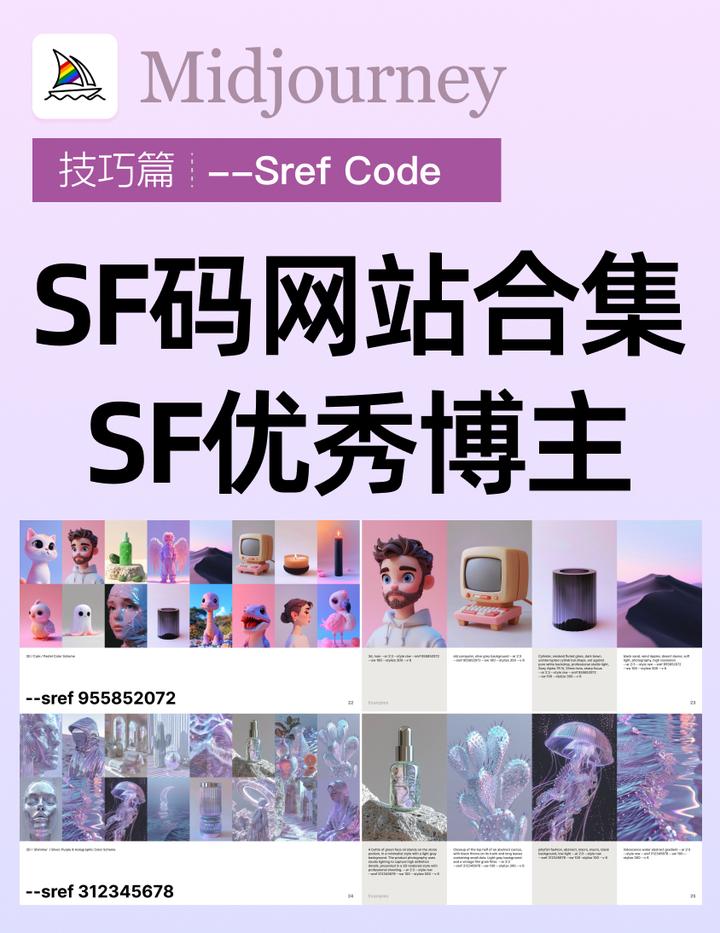 硬控MJ 全网最全sref码网站合集&博主推荐 - 知乎