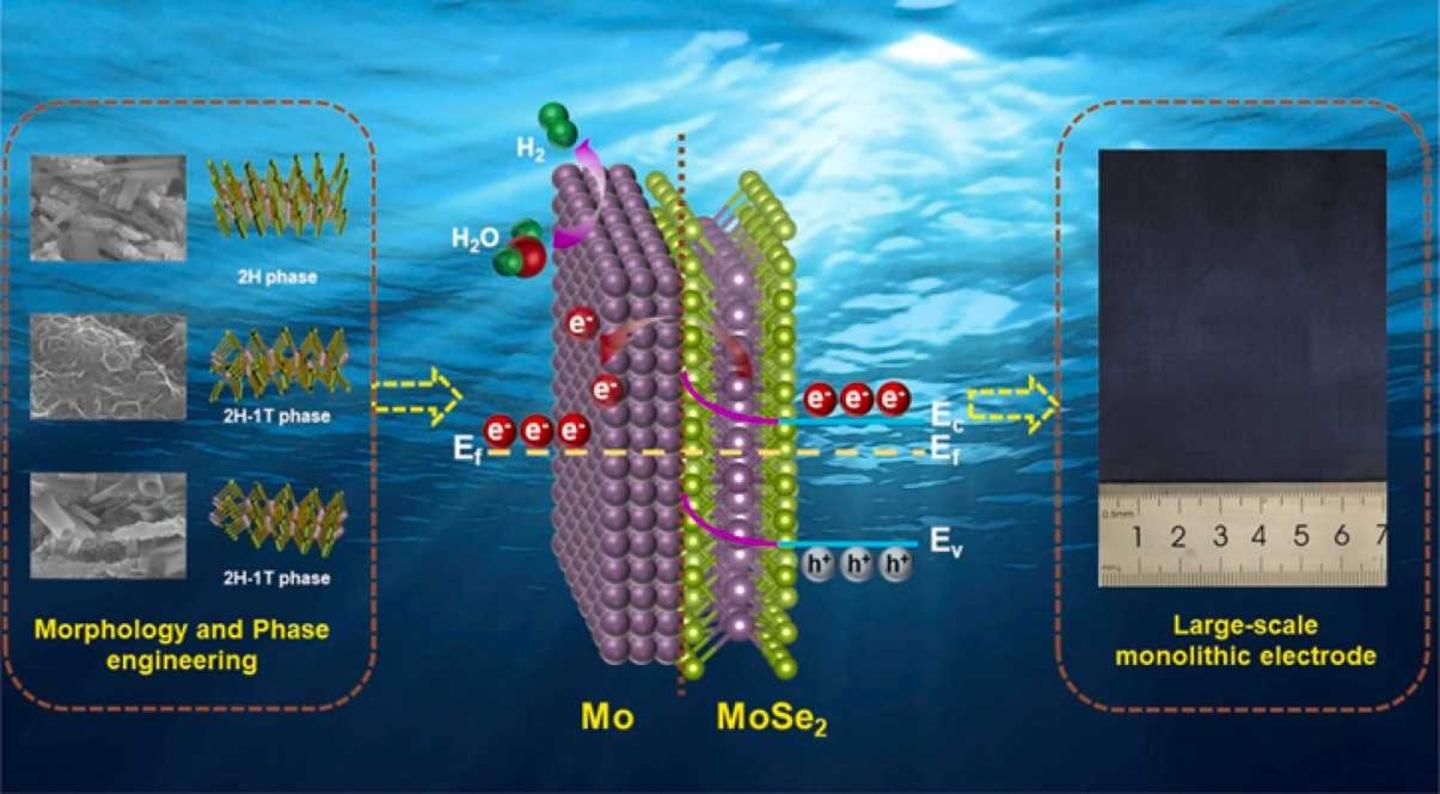 延安大学付峰/高楼军ACB：大规模合成Mo@(2H-1T)-MoSe2，高效海水电解！ - 知乎