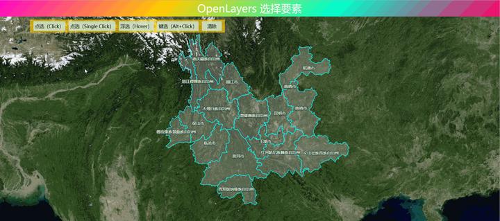 OpenLayers 地图事件选择要素 - 知乎