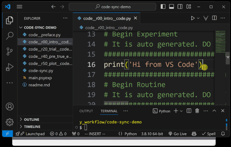 PsychoPy 高效工作流（VSCode + Copilot + Builder + Code Sync） - 知乎