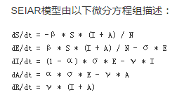 传染病传播动力学（SEIAR模型）及可视化的实现 - 知乎
