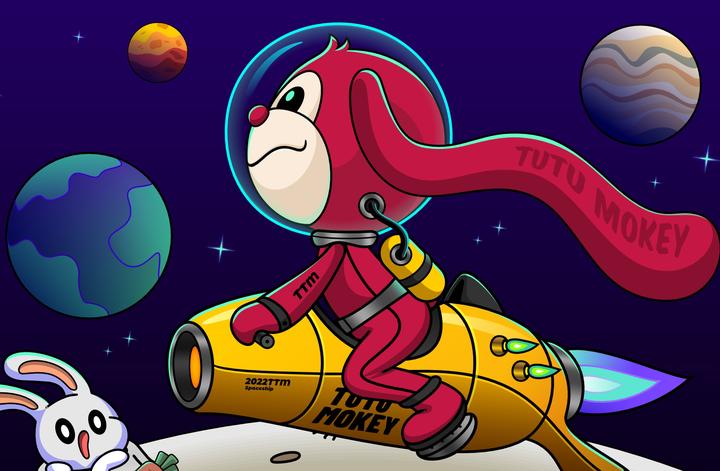Tutu Mokey兔极猴-中秋主题插画-比赏月更壮观的宇宙星辰 - 知乎