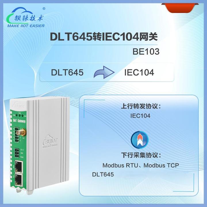 多电表数据传输：DL/T645到IEC104网关解决方案 - 知乎